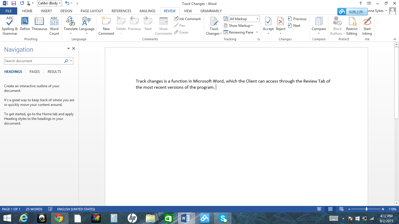 Track Changes | Microsoft Word | Homework Help Australia